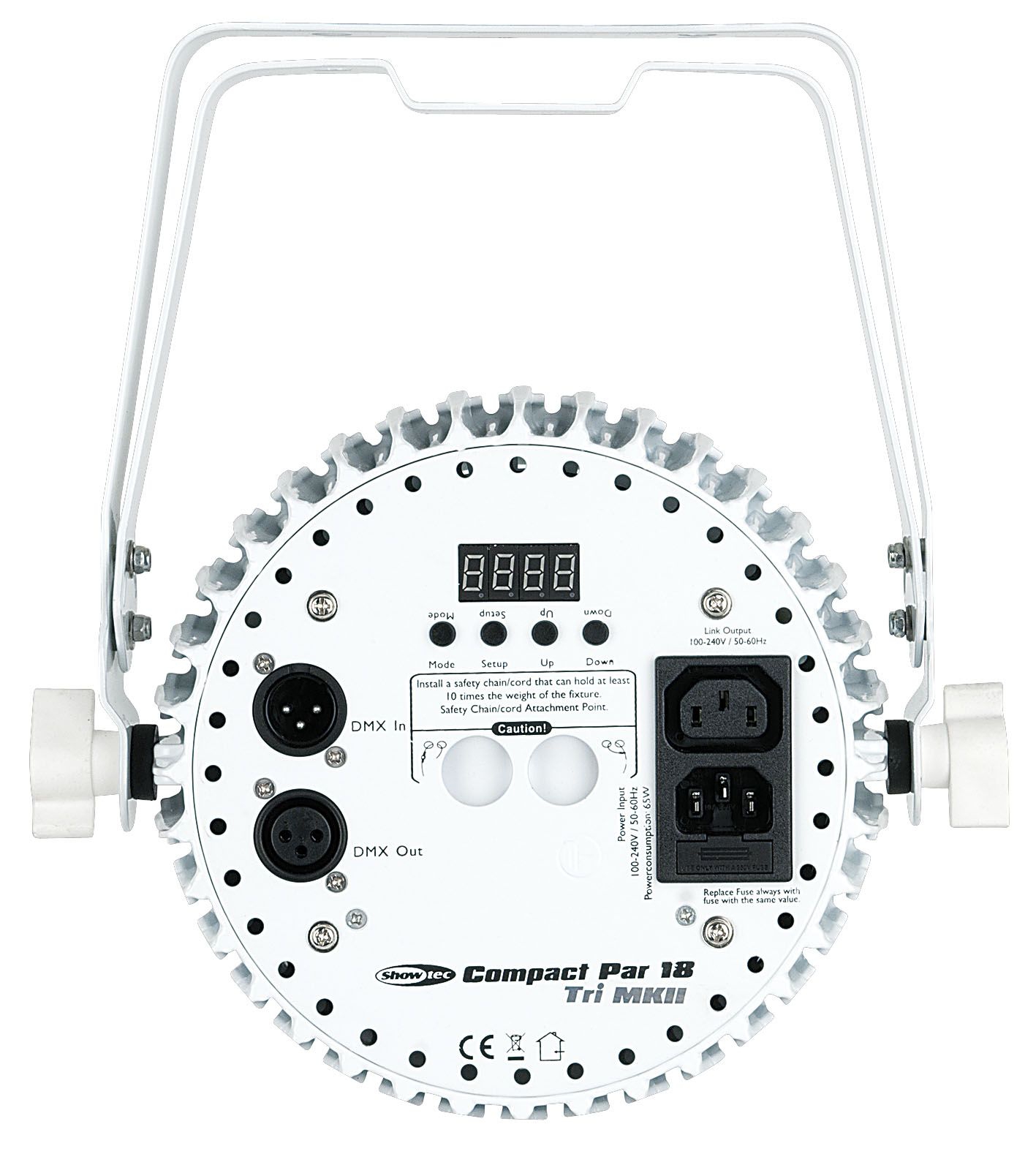 Showtec Compact Par 18 MK II Weiss 18 x 3W RGB | 42592W